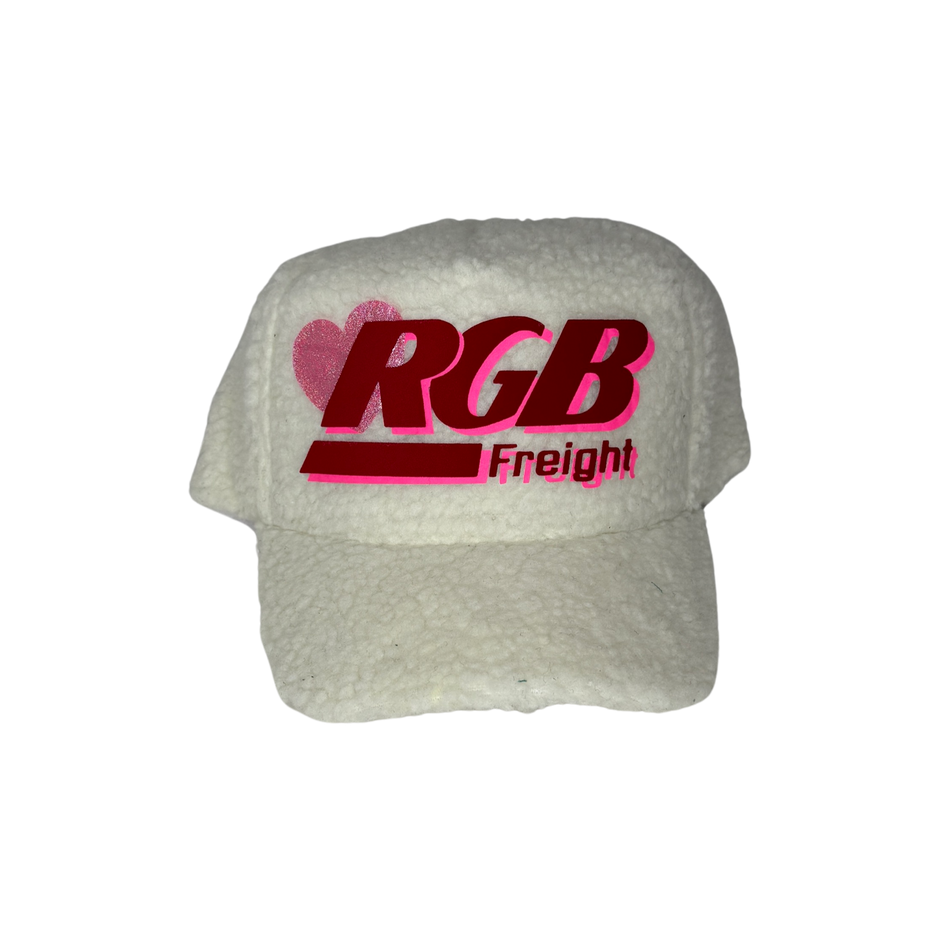 Artisanal Streetwear - RGB Freight Trucker Hat - ROYGBIV.WORLD